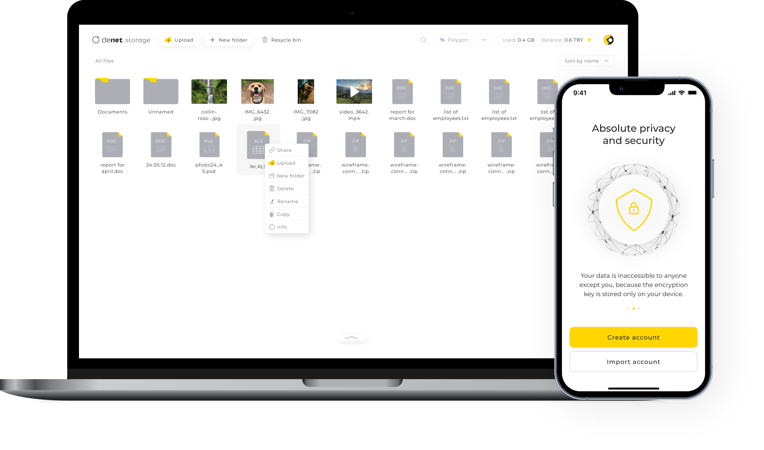 DeNet - DePIN Storage Layer
